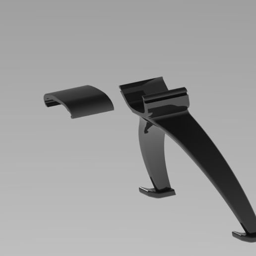 STL file XP Deus 2 big legs (wide version) 👽 ・3D printing template to ...