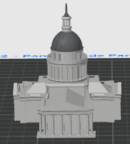 🎨 Paris Pantheon・Free 3MF File for 3D printing・Cults