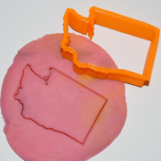 Free 3D file Washington State Cookie Cutter 🍪 ・3D print model to ...