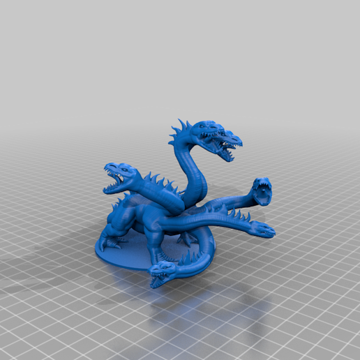 🎲 Hydra Updated・Free STL File for 3D printing・Cults