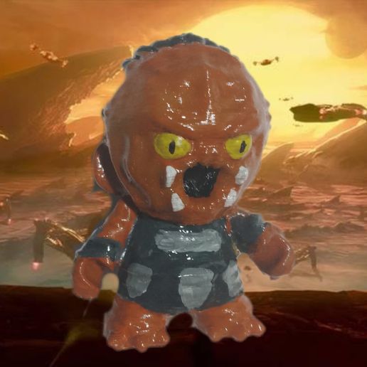 🎨 Predator Dek KidRobot figure (PREDATOR BADLANDS)・Free STL File for 3D ...