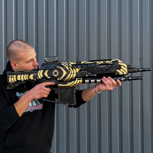3D file Destiny 2 The summoner God roll replica prop weapon rifle gun ...
