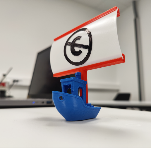 ⛵ Benchy public domain sail・Free 3D File for ・Cults