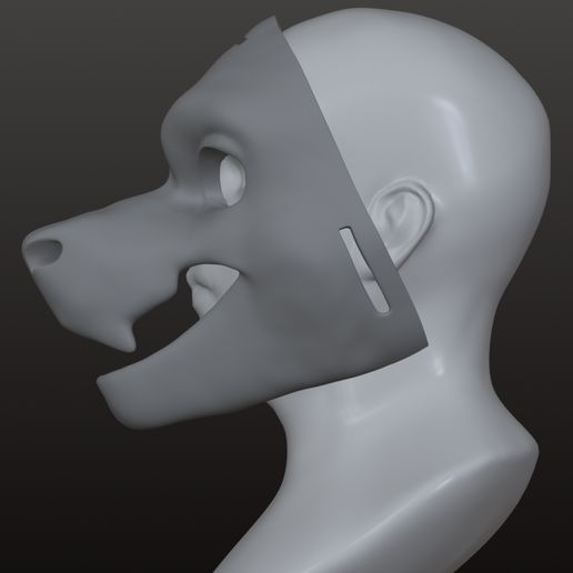 🐉 DRAGON TPU HEAD BASE 3D STL FILE TO PRINT SEMIREALISTIC FURSUIT MASK ...