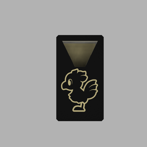 Final Fantasy Chocobo Emblem – Double Deck Box 🐥 ・Archivo STL para ...