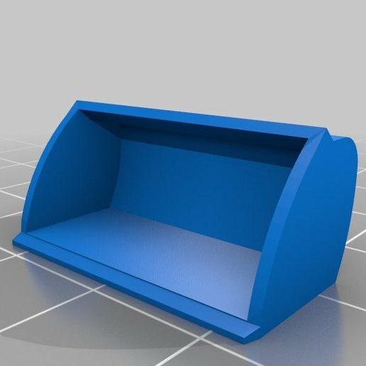 🎲 Easy to print Generic Front Loader (esc: 1:100 or HO Scale)・Free STL ...
