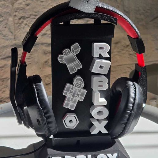 🎧 Roblox Headphone Stand, Roblox headphone stand・ STL File for 3D ...