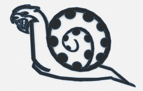 STL file Snailcat Car Badge 🚗 ・3D printing template to download・Cults