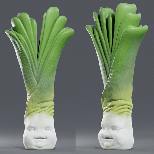 spring onion cartoon