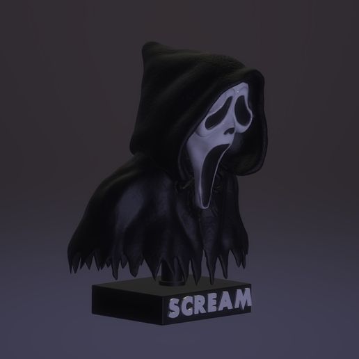 3D file Scream and Scream 6 Bust 👤 ・3D printing idea to download・Cults