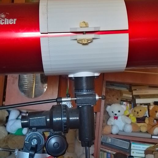 🔭 SkyWatcher 150/750 EQ3 Telescope Tube Ring – Custom 3D Printed Mount ...