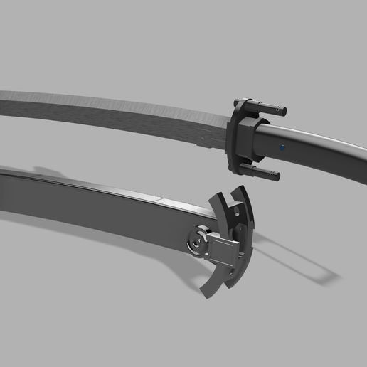 STL file Hoshimi Miyabi Sword ZZZ Zenless Zone Zero Prop cosplay 3D ...