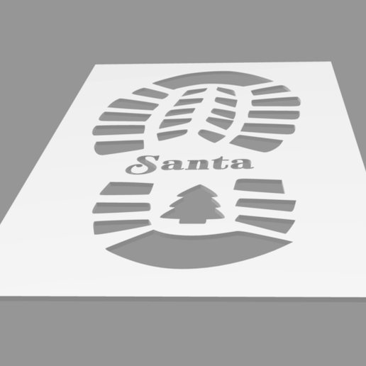 STL file Santa Boot Print 🎅 ・3D print design to download・Cults