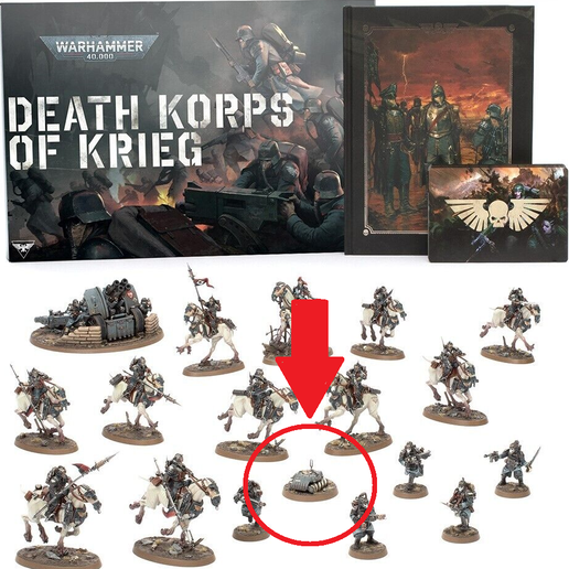 🎲 Remote Mine - Death Korps of Krieg – Astra Militarum Army・Fichier 3D ...