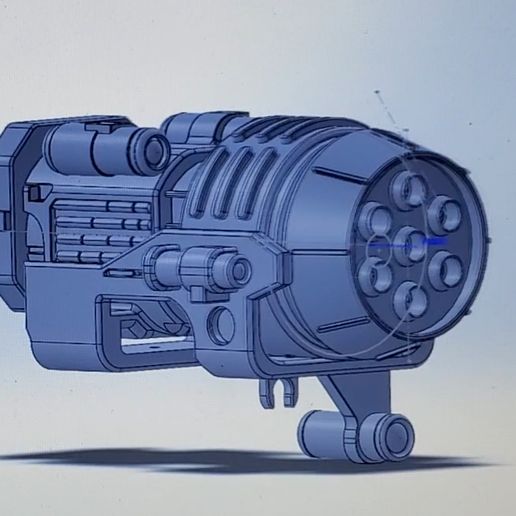 🔫 Proton Cannon・ STL File for ・Cults