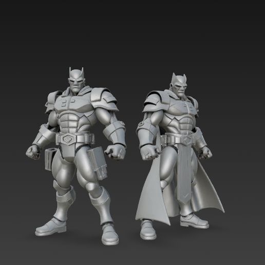 🦸 Armored Superhero Collectible – 3D Printable Action Figure・ STL File ...