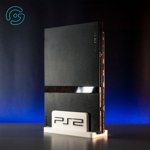🎮 SOPORTE PARA SONY PLAYSTATION 2 SLIM - PS2・Archivo STL para Impresión ...