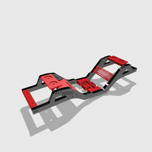 🚁 1/24 LCG CHASSİS・ STL File for 3D printing・Cults