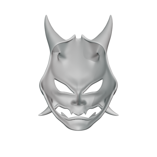 STL file Genshin Impact Yaksha Xiao Oni Mask For Cosplay 🐉 ・Model to ...