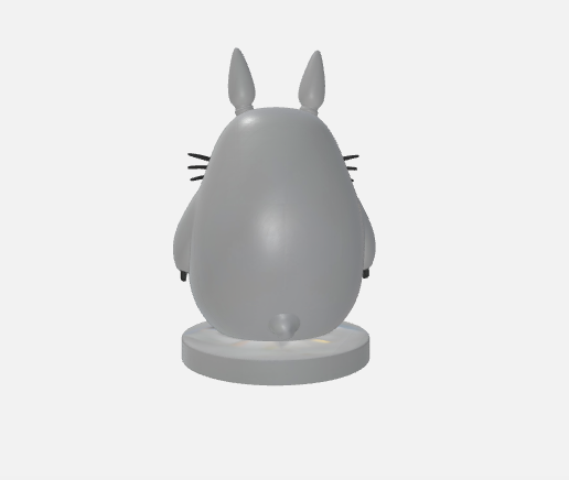 🐉 Totoro Chibi Figure – 3D Printable Collectible・Archivo OBJ para ...