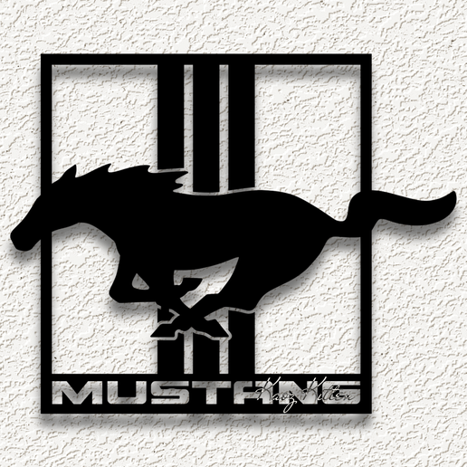 Logo De Mustang Vector