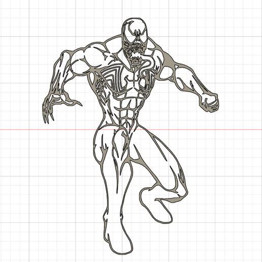 📽️ Venom - Marvel・Archivo STL para Impresión 3D・Cults