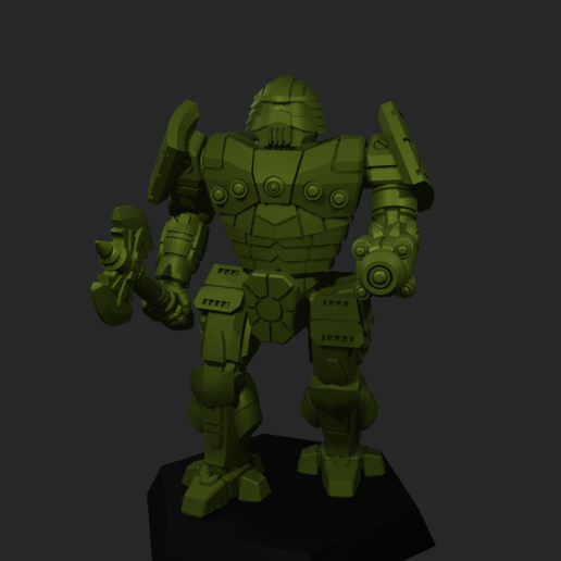 🎲 Chinese Woodcutter Mecha multipart・ 3D File for 3D printing・Cults