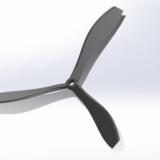 🚁 3 blade propeller (8045)・ STL File for 3D printing and CNC machining ...