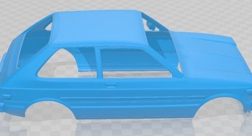 🚗 Toyota Starlet KP61 Printable Body Car・ 3D File for 3D printing・Cults
