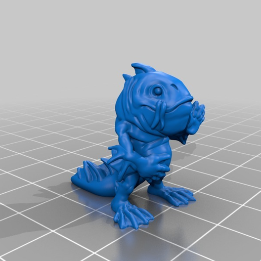 🎲 Locathah・Free STL File for 3D printing・Cults