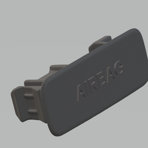 🚗 Mercedes GLE A1676920300 airbag cap cover・ STL File for 3D printing・Cults