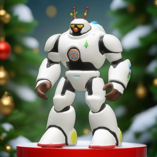 STL file snowman super hero - snow guard - XMAS SUPER HERO ☃️ ・3D ...