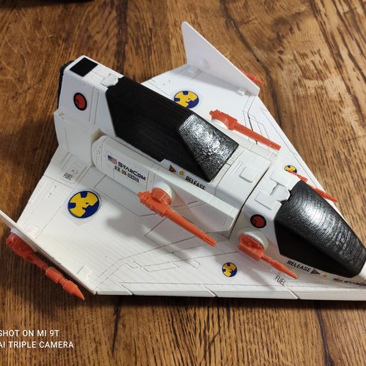 🎲 Starcom - Double Fighter - Model Kit with instructions・ STL File for ...