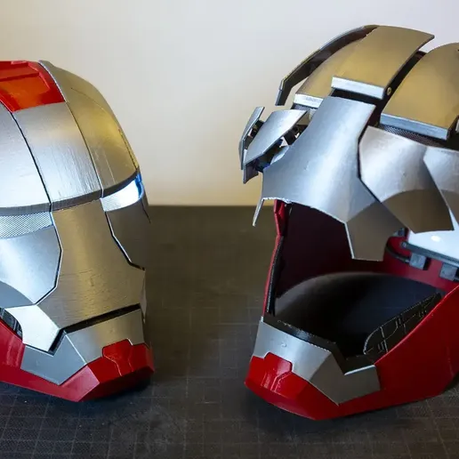 STL file IronMan MK5 Mask 🎲 ・3D printer design to download・Cults
