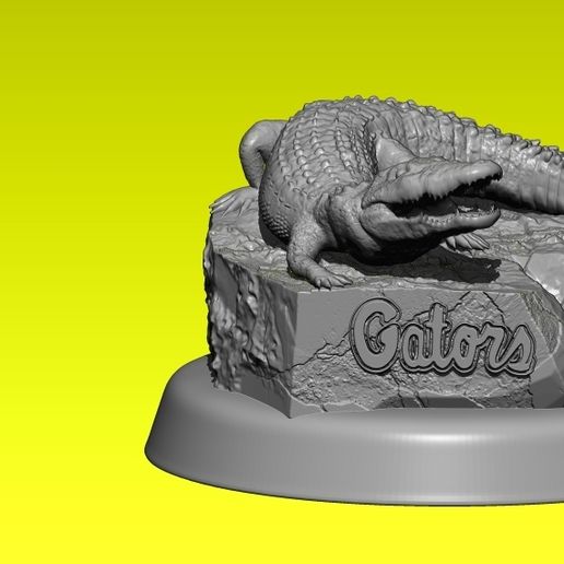 🏈 Statue Florida Gators football - NCCA - SEC・ 3D File for ・Cults