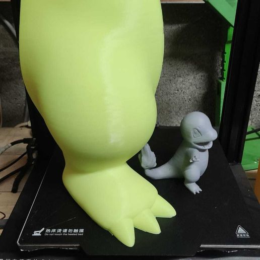 🐉 Charmander life-size・ STL File for 3D printing・Cults