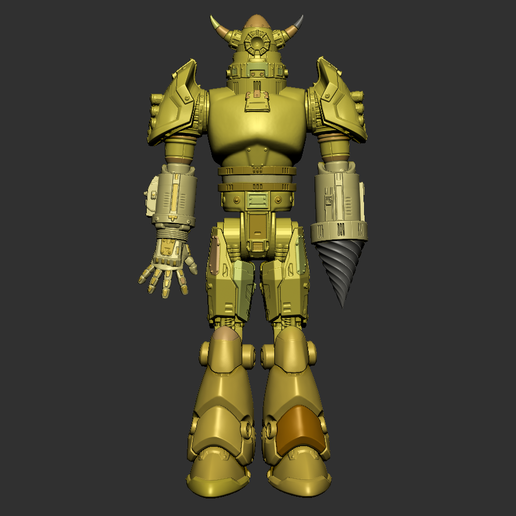 CYBOT 3D ACTION FIGURE OBJ. KENNER STYLE・ OBJ File for ・Cults