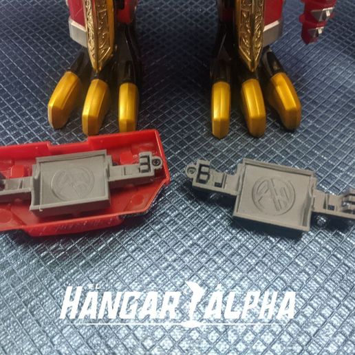 🧸 Clip Chest - DX Bakuryuu Gattai AbarenOh - Bakuryuu Sentai Abaranger ...