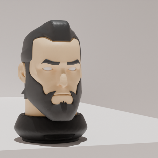 STL file Immortal Head from Invincible FORTNITE SKIN FIGURE ・3D print ...