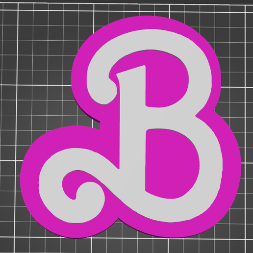 pink b logo