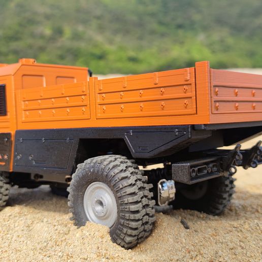 👶 Crawler Baby Cat 1 Flatbed - 1/18 TRX4M RC body attachment・ 3D File ...