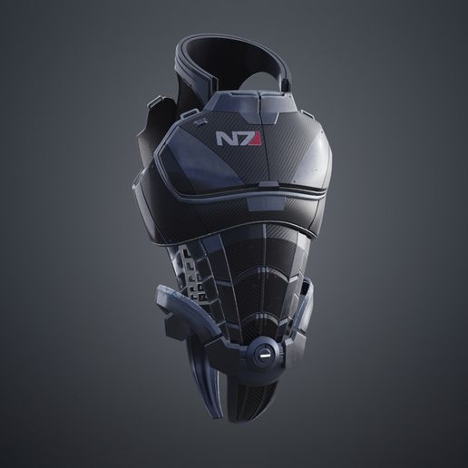 ♂️ N7 Male Shepard Armor - Mass Effect・ 3D File for 3D printing・Cults