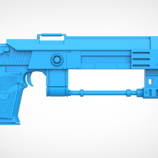 🔫 T-60 pistol from the tv series Fallout 2024・ STL File for 3D printing ...