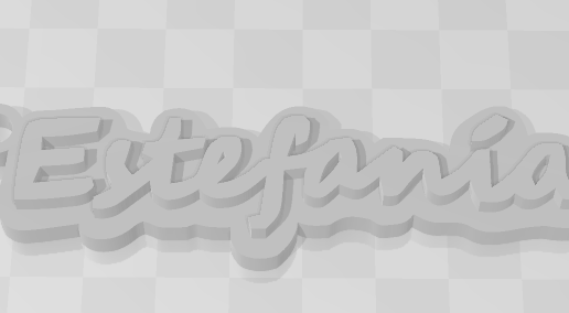 🗝️ Personalized 3D Keychain with Estefania's Name - Unique Design・ STL ...