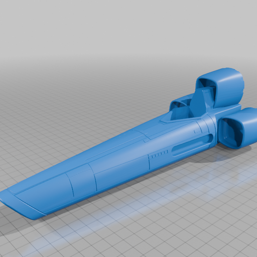 🎲 Colonial Viper Mk1 - Original BSG・Free STL File for 3D printing・Cults