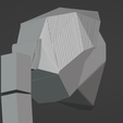 STL file LARA CROFT LOW POLY MASK STL FILE | LARA CROFT LOW POLY MASK ...