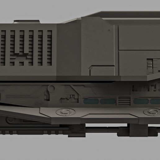 😇 Halo Punic Class Supercarrier (Halo Fleet Battles Redux)・ 3D File for ...