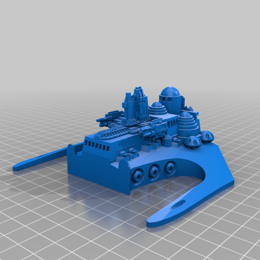 🚀 The Spear of Artemis (Gloriana? Class battleship)・Free 3D File for ・Cults