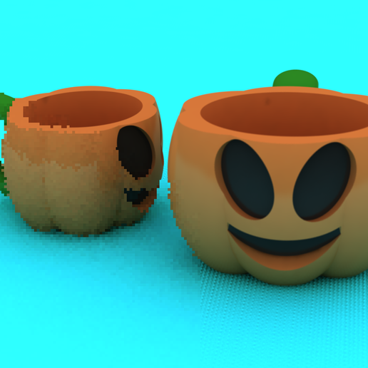 🎃 Smiling Pumpkin Cup Toy 3D Printable model・ STL File for 3D printing ...