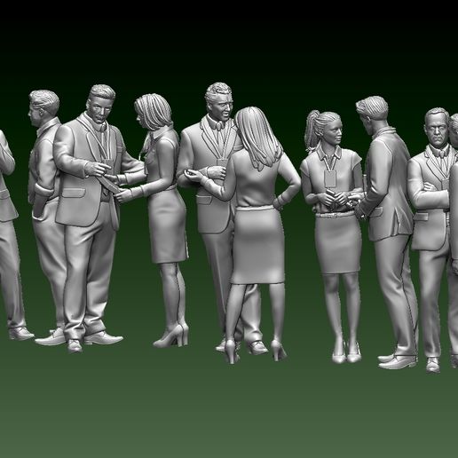 👧 people・ STL File for 3D printing・Cults